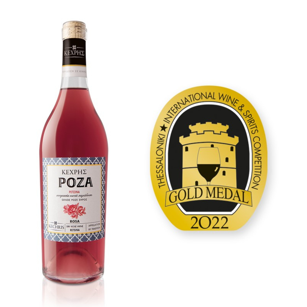 Kechris ROZA (3 Bottle Minimum) – Kolonaki Fine Wines & Spirits